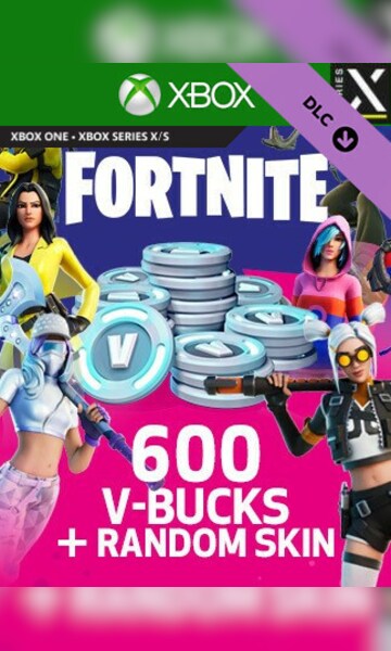 Buy Fortnite 600 V-Bucks + Random Skin (Xbox Series X/S)- Xbox Live Key ...