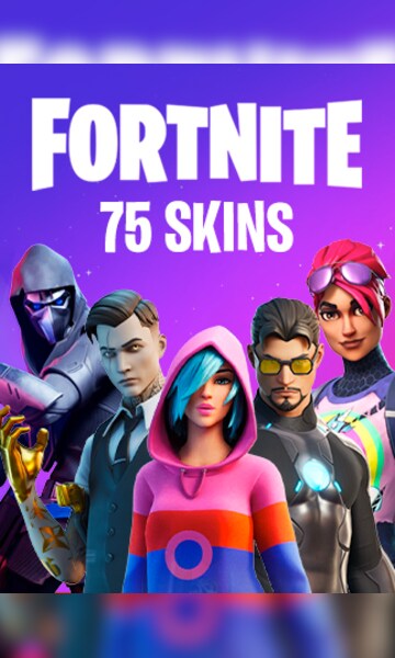 Fortnite 75 Skins (Xbox, Switch, PC, Mobile) - Fortnite Account ...