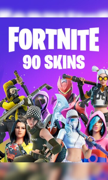 Fortnite 90 Skins (Xbox, Switch, PC, Mobile) - Fortnite Account ...