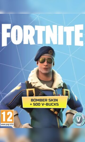 Fortnite Bomber Skin + 500 V Bucks 🥇 Best Prices | G2A.COM