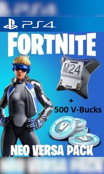 Buy Fortnite Epic Neo Versa Bundle + 500 V-Bucks (PS4) - PSN Key ...
