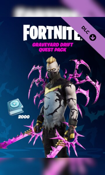Compra Fortnite - Graveyard Drift Quest Pack + 2000 V-Bucks (Xbox ...