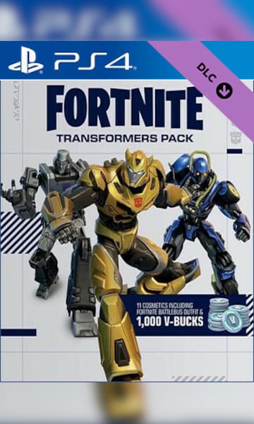 Buy Fortnite - Transformers Pack + 1000 V-Bucks (PS4) - PSN Key ...