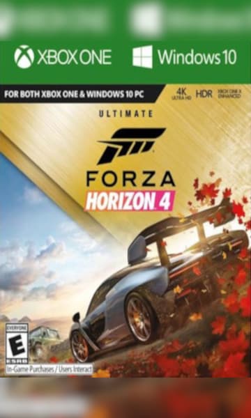 Forza Horizon 4 Ultimate Edition (PC & Xbox One) - Buy Xbox Live Game Key