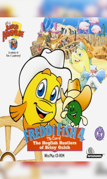 Freddi Fish 4: The Case of the Hogfish Rustlers of Briny Gulch 🥇 Best ...