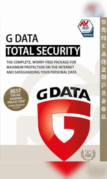 Buy G Data Total Security (PC, Android, Mac, iOS) - (3 Devices, 1 Year ...