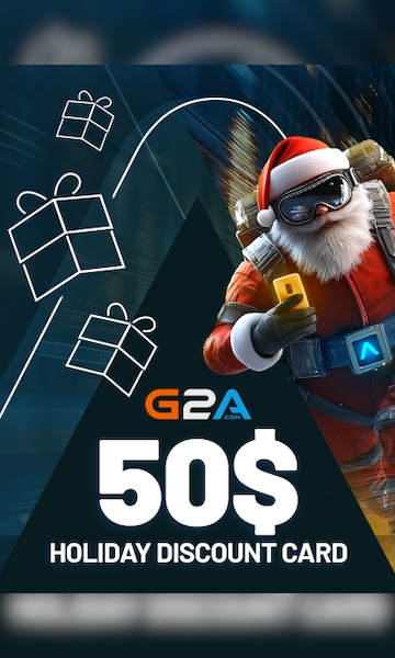 Buy G2A Holiday Discount Card 50 USD - Cheap - G2A.COM!