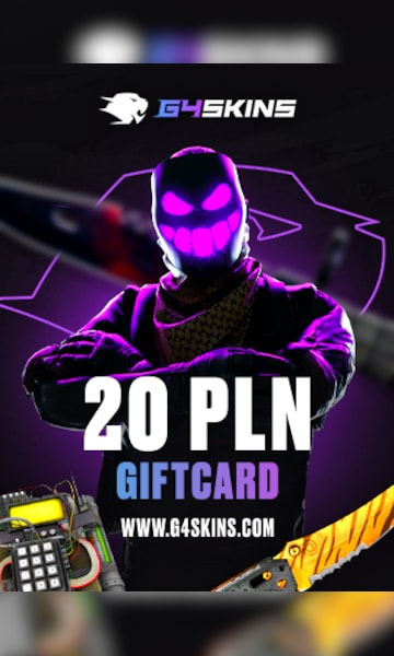 Buy G4SKINS.com Gift Card 20 PLN - Key - GLOBAL - Cheap - G2A.COM!