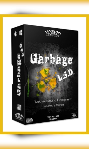 Buy Garbage LSD VST (PC) (1 Device, Lifetime) - Nomad Factory Key ...