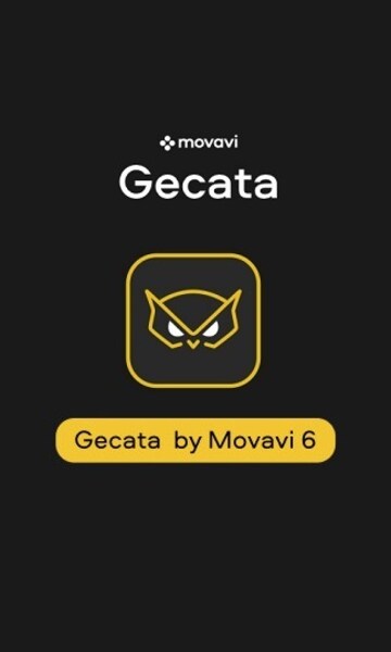 Compra Gecata by Movavi 6 – Streaming and Game Recording Software (PC ...