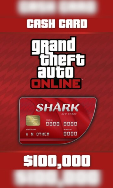 Kup Grand Theft Auto Online: The Red Shark Cash Card Rockstar PC 100000 ...