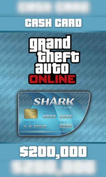 Buy Grand Theft Auto Online: Tiger Shark Cash Card 200000 PC Steam Key ...