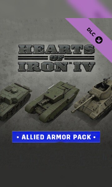 Achetez Hearts of Iron IV Allied Armor Pack (PC) - Steam Compte - GLOBAL | ⚡ Livraison ...