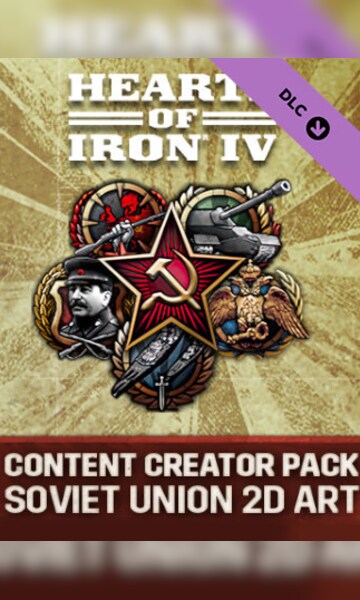 Kup Hearts of Iron IV: Content Creator Pack - Soviet Union 2D Art (PC ...