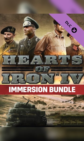 Compra Hearts of Iron IV: Immersion Bundle (PC) - Steam Clave - EUROPA ...