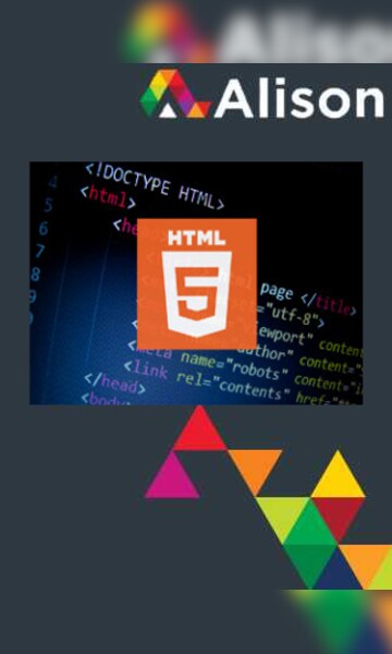 Compra Introduction to New Features of HTML5 Course Alison GLOBALE - Digital Certificate ...