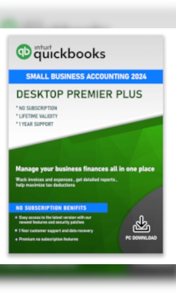 ¡Comprar Intuit Quickbooks Desktop Pro Premier Plus 2024 ( PC) - 1 ...