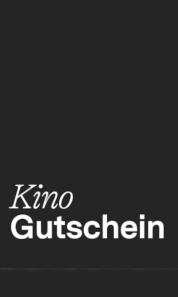 KINO Gutschein Gift Card 25 EUR - KINO Gutschein Schlüssel ...