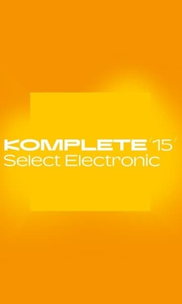 Acheter Komplete 15 Select | Electronic (PC, Mac) (1 Appareil, À vie ...
