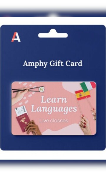 Buy Languages Online - Live Classes Gift Card 10 EUR - Amphy Key ...