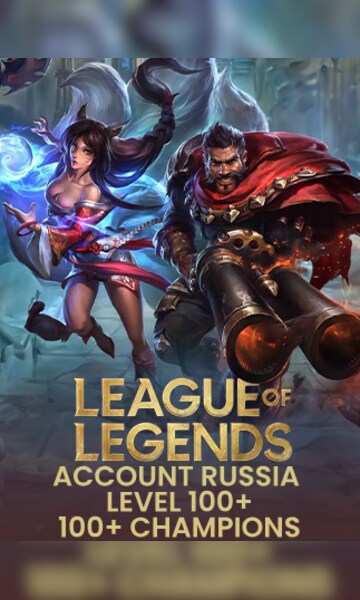 Compra League of Legends Account 100+ Champions Russia Server (PC ...