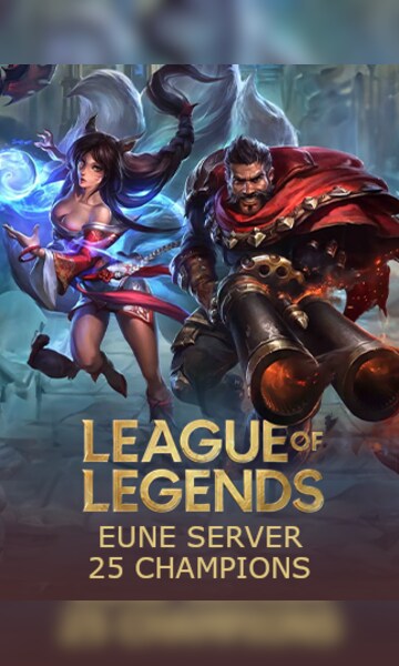 Buy League of Legends Account 25 Champions EUNE server (PC) - League of ...