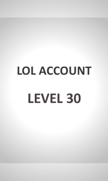 League of Legends Account - Level 30 - Unranked + 20.000 IP RUS 🥇 Best ...