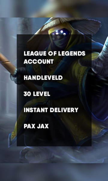 League of Legends PAX Jax Account by Gamestore.live 🥇 Mejores ofertas y ...
