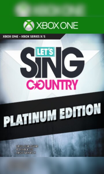 Buy Let's Sing Country | Platinum Edition (Xbox One) - Xbox Live Key ...