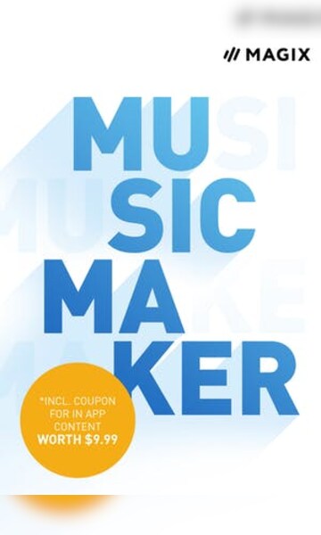 ¡Comprar MAGIX Music Maker In-App Voucher 9.99 USD - Magix Clave ...