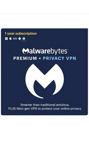 Buy Malwarebytes + Privacy VPN (PC) 4 Devices, 1 Year - Malwarebytes ...