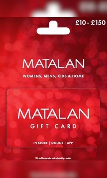 Buy Matalan Gift Card 10 GBP - Matalan Key - UNITED KINGDOM Online ...