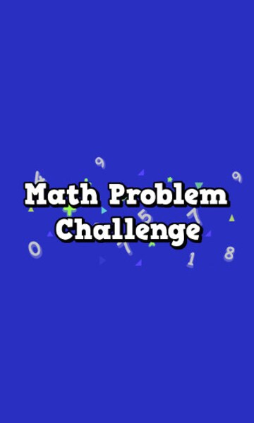 Math Problem Challenge 🥇 Best Prices | G2A.COM