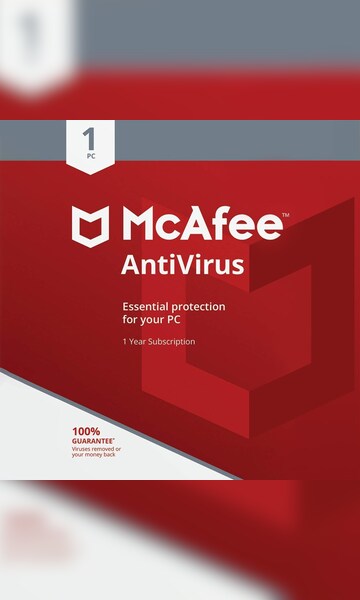 Buy Mcafee Antivirus 1 Device 1 Year License Key