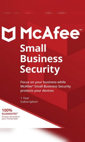 Buy McAfee Small Business Security 5 Devices 1 Year McAfee Key GLOBAL ...