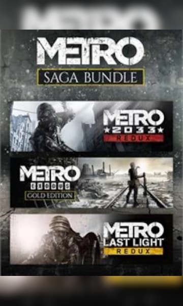 Acheter Metro Saga Bundle (PC) - Steam Compte - GLOBAL - Pas cher - G2A ...
