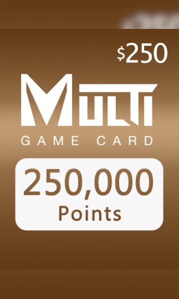 ¡Comprar MGC -Multi Game Cards 250000 points - 250 USD - MultiGameCard ...
