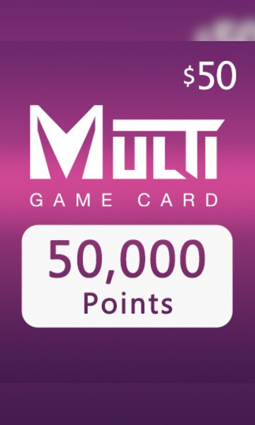 ¡Comprar MGC -Multi Game Cards 50000 points - 50 USD - MultiGameCard ...