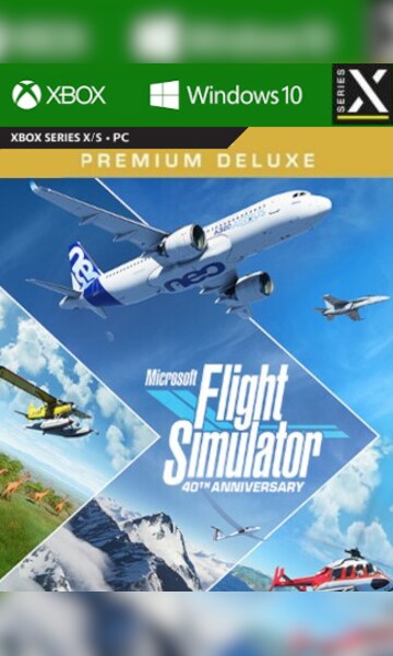 Buy Microsoft Flight Simulator | Premium Deluxe 40th Anniversary ...