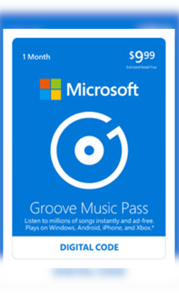 Microsoft Groove Music Pass 1 Month Subscription 🥇 Best Prices | G2A.COM