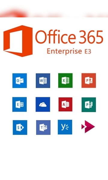 Buy Microsoft Office 365 Enterprise (PC, Mac) 5 Users 1 Year ...