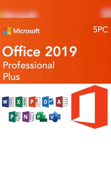Buy Microsoft Office Professional 2019 Plus (PC, 5 Devices) - Microsoft ...