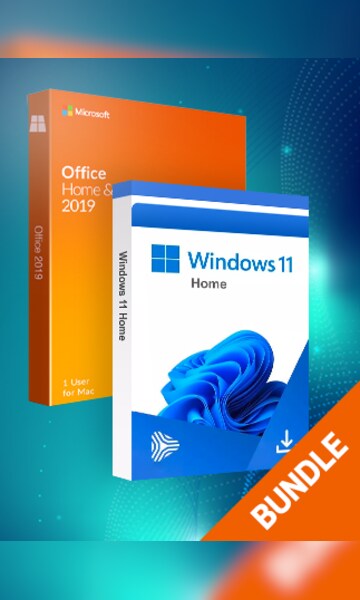 Microsoft Windows 11 Home & Microsoft Office Home & Business 2019 (Mac ...