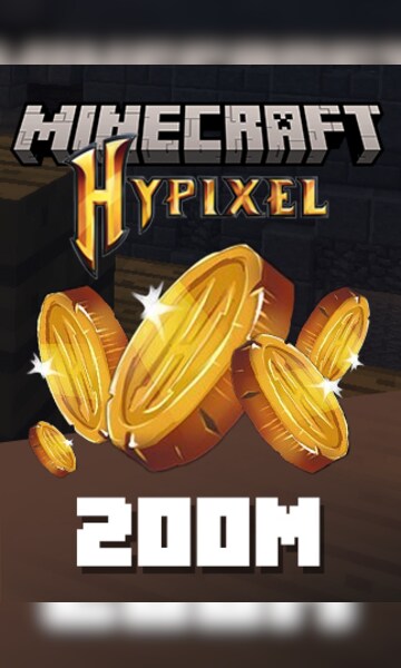 Kup Minecraft Coins 200M - Hypixel - GLOBALNY - Tanio - G2A.COM