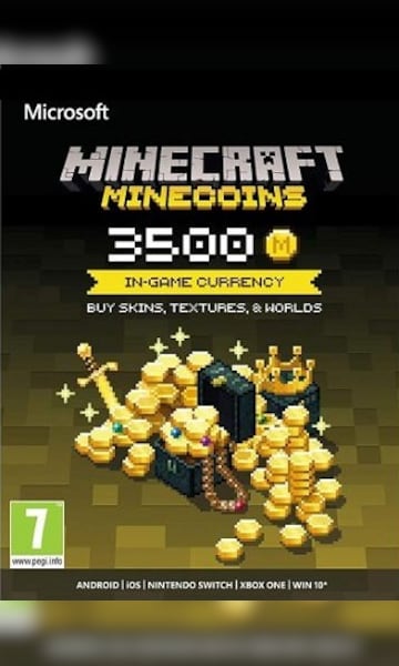 Buy Minecraft: Minecoins Pack 3500 Coins - Microsoft Store Key - EUROPE ...