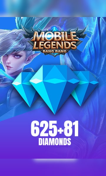 Buy Mobile Legends: Bang Bang 625 + 81 Diamonds - GLOBAL - Cheap - G2A.COM!