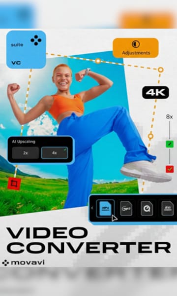 Buy Movavi Video Converter 2026 (PC) (1 Device, Lifetime) - Movavi Key ...