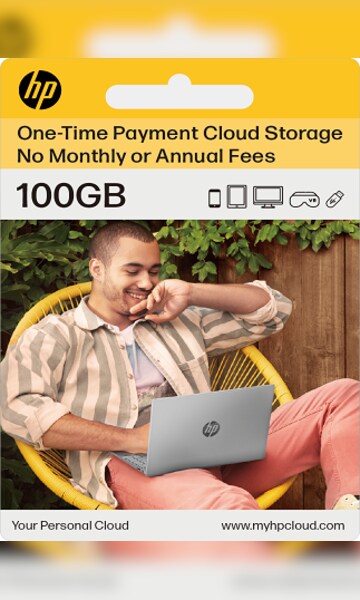 Buy myHPcloud Cloud Storage Platform One-Time Payment Gift Card 100 GB ...
