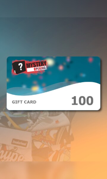 ¡Comprar MysteryOpening Gift Card 100 USD - Clave - GLOBAL - Barato - G2A.COM!