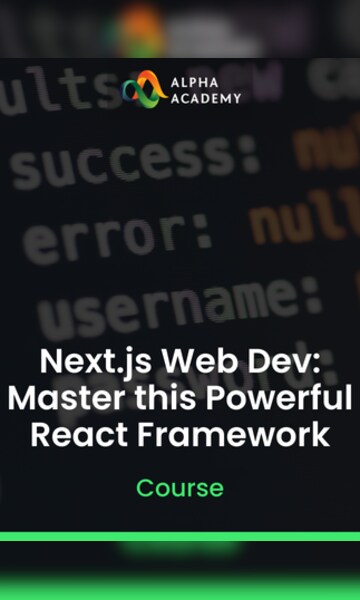 Compra Next.js Web Dev: Master this Powerful React Framework - Alpha Academy Chiave - GLOBALE ...